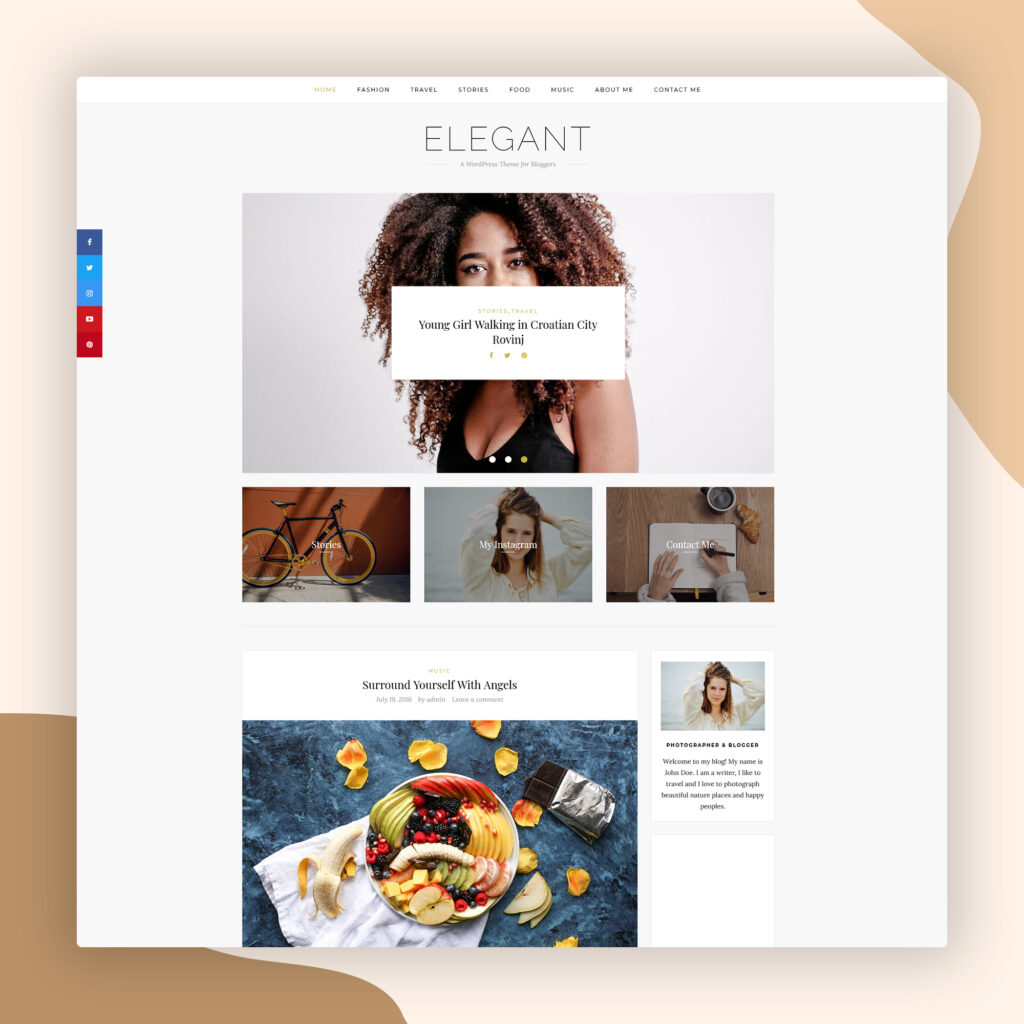 Elegant - A WordPress Blog Theme - AZ-Theme.Net